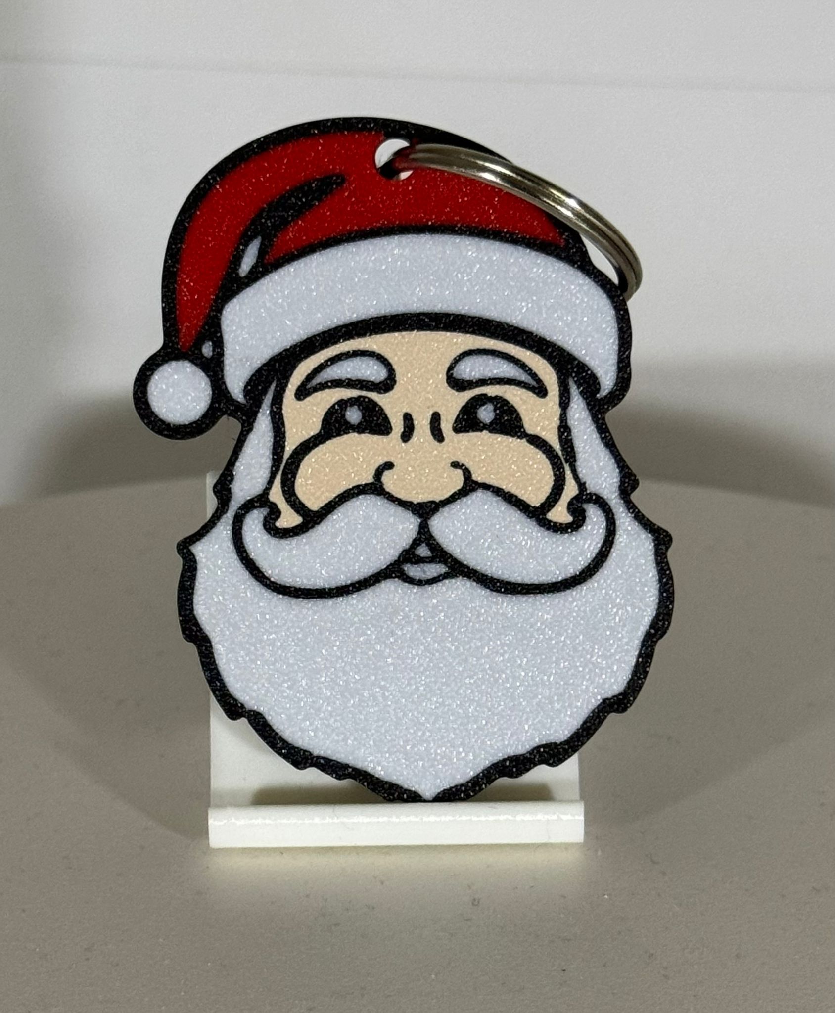 Santa Claus Weihnachtsmann Key chain Schlüsselanhänger by Zekeriya ...