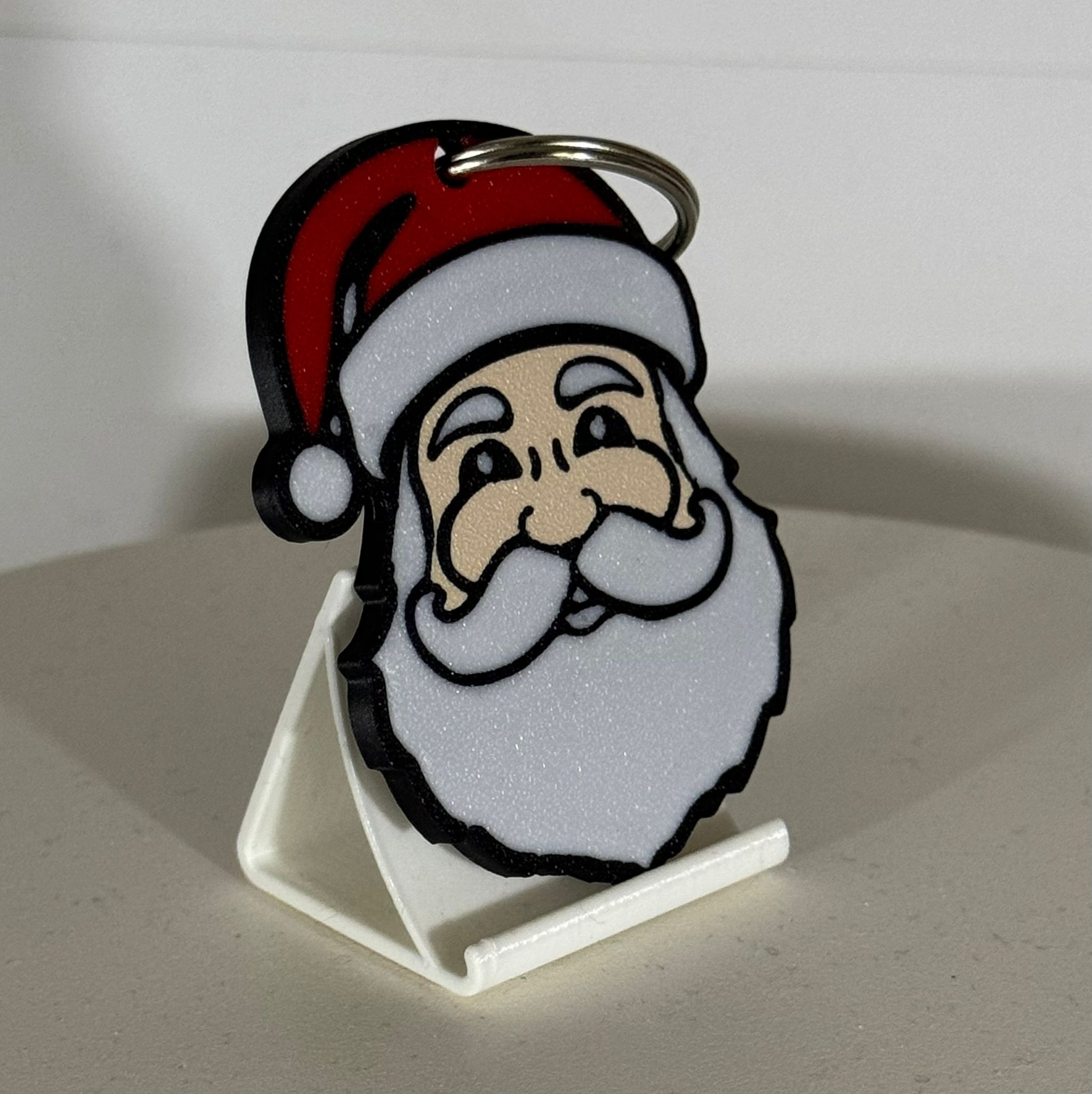 Santa Claus Weihnachtsmann Key chain Schlüsselanhänger by Zekeriya ...