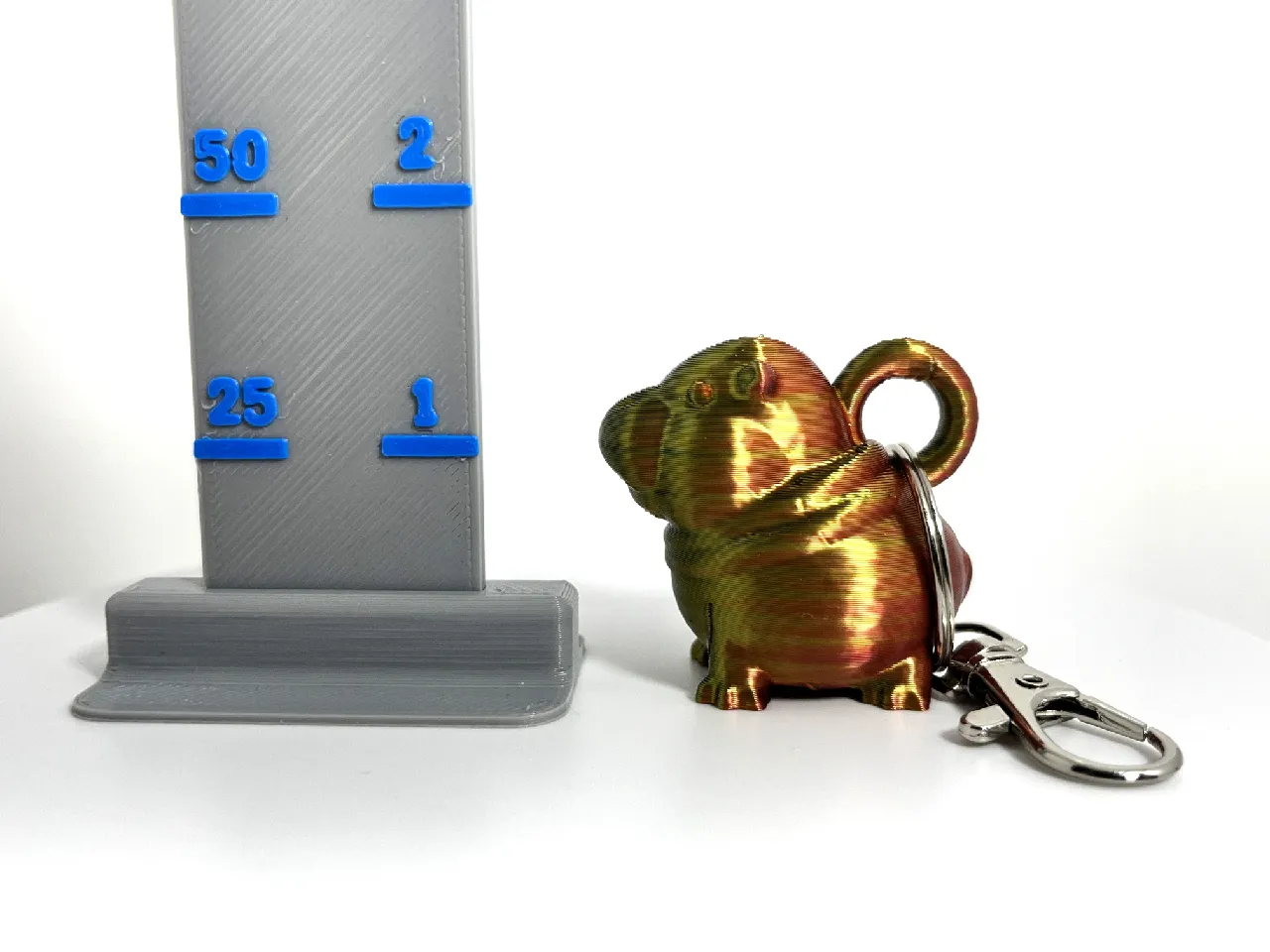 Moo Deng Keychain by Louis | Download free STL model | Printables.com