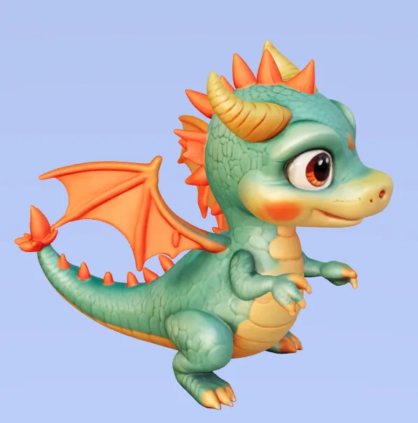 cute dragon by David | Download free STL model | Printables.com