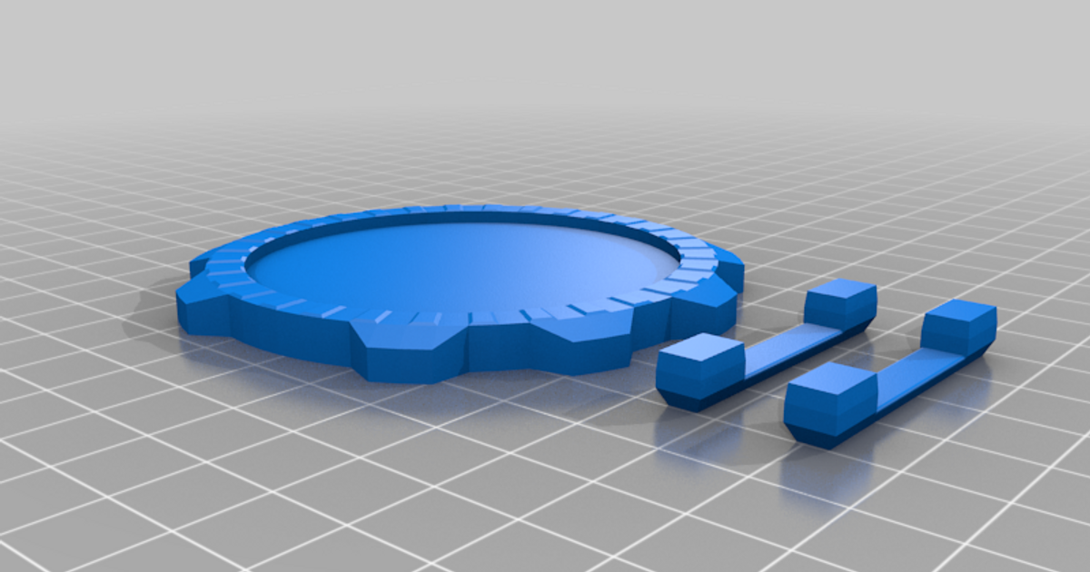 CosPlay - Steam Punk Wrist Watch Frame by Shiaic3D | Download free STL ...