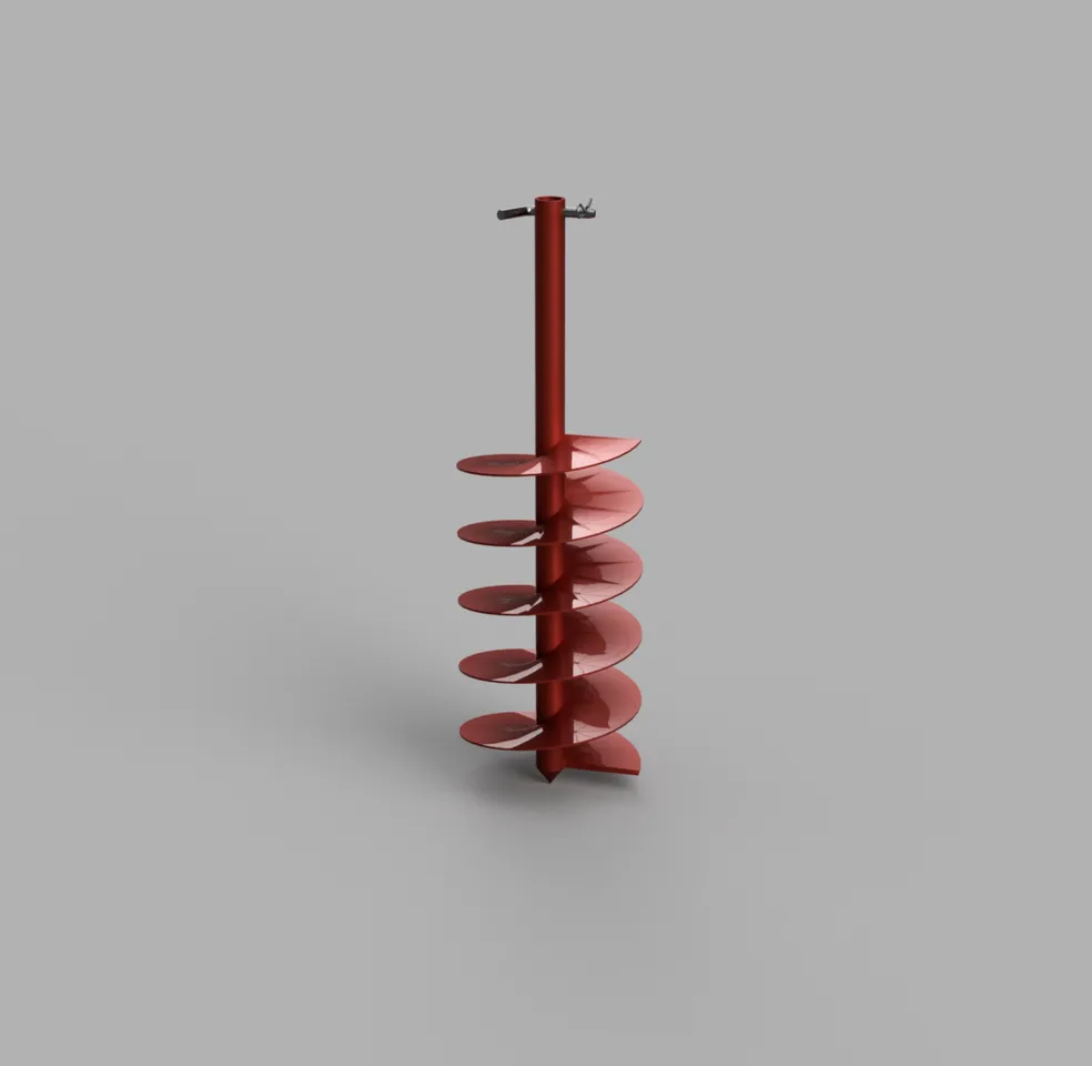 Auger with Pin by Arson | Download free STL model | Printables.com