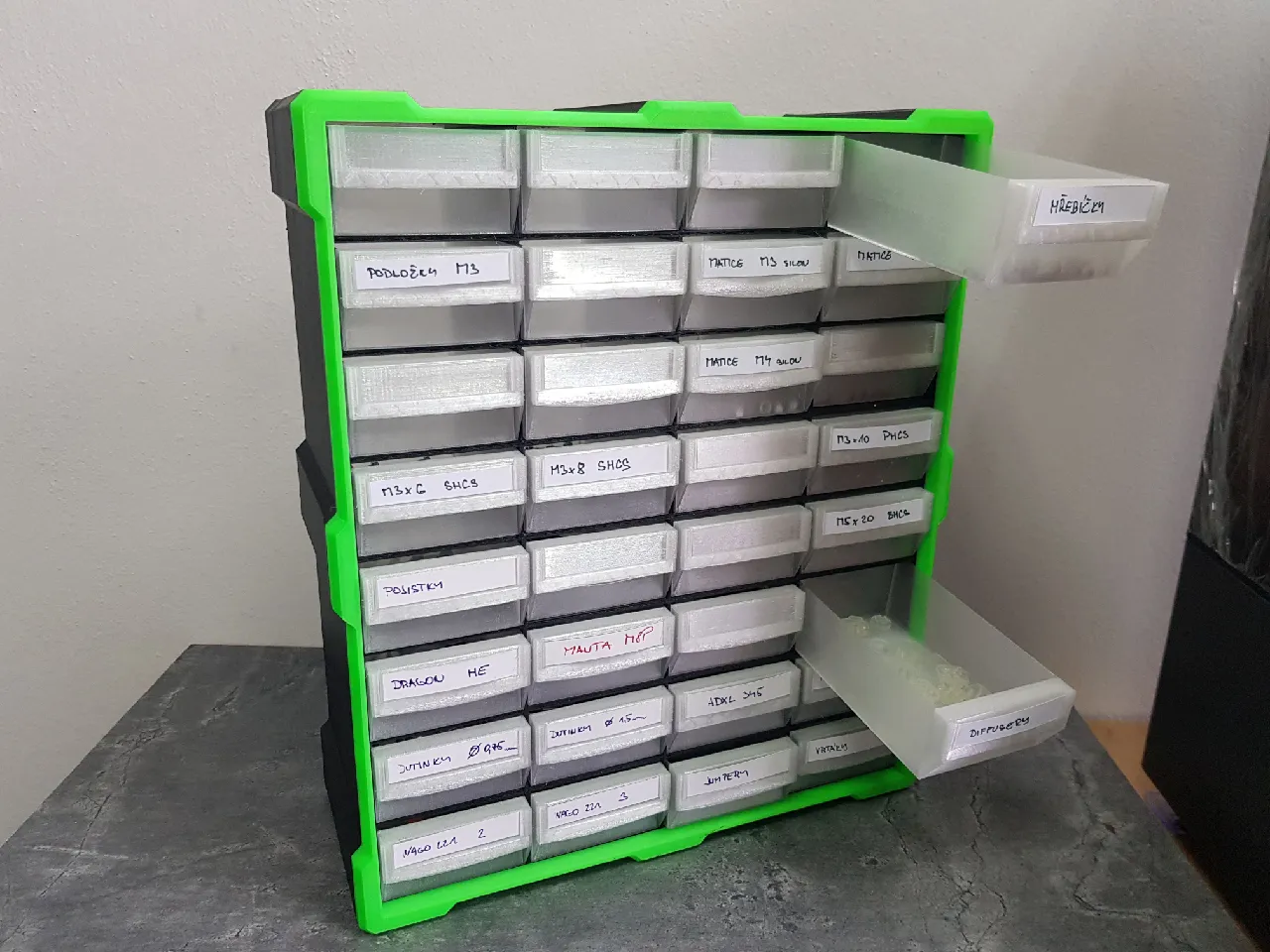 Small Parts Organizers by Hanz2508 | Download free STL model | Printables.com