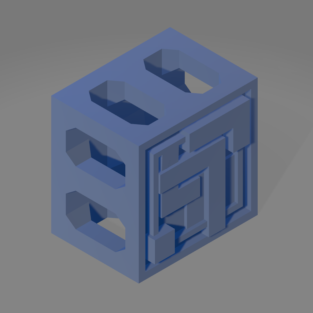 Custom Texture Block ~ Version 8 by TheSquire | Download free STL model ...
