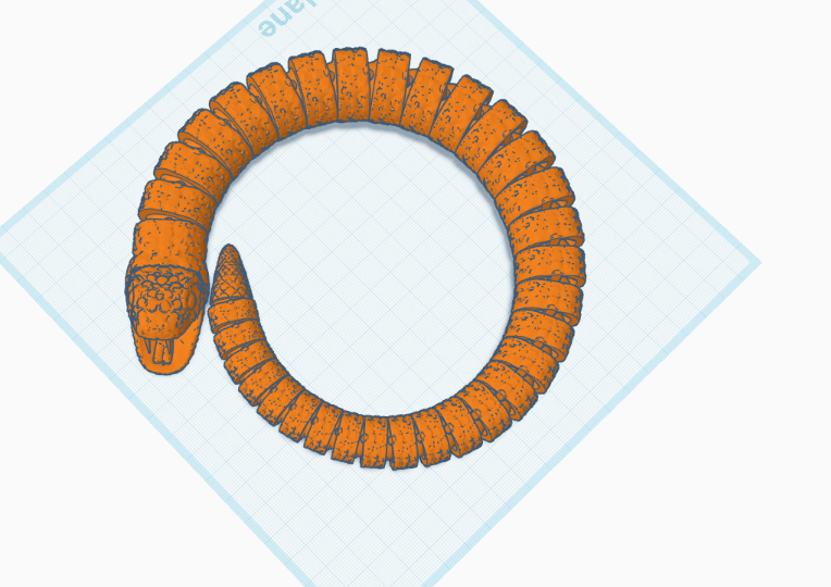 Snake Openable Mouth With Fangs by PrinterPros | Download free STL ...