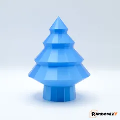 Low-poly LED tea light Xmas tree by HedgeHog | Download free STL model ...
