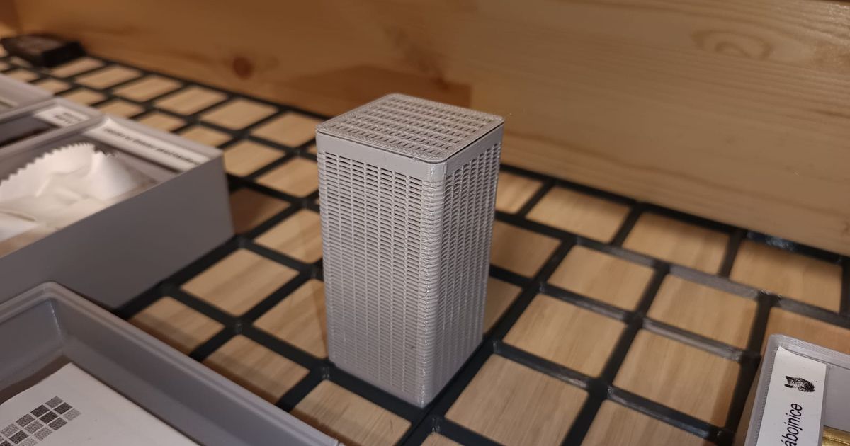 Gridfinity silica tower 1x1x12 por klobuk55 | Descargar modelo STL ...