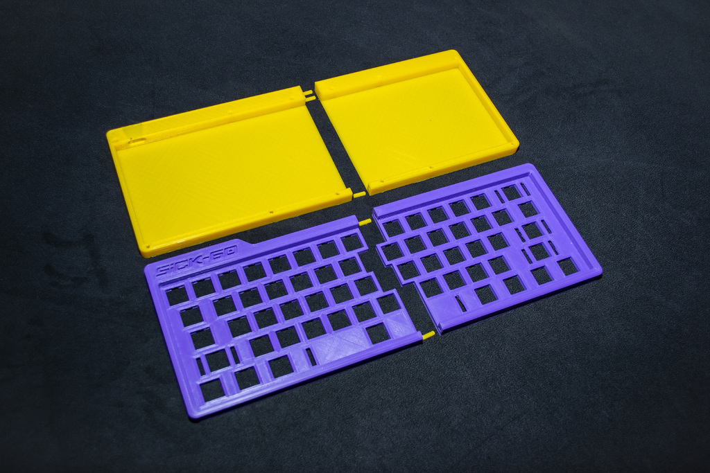 Mechanical Keyboard - SiCK-60 (60%) by 3DPrintSOS | Download free STL ...
