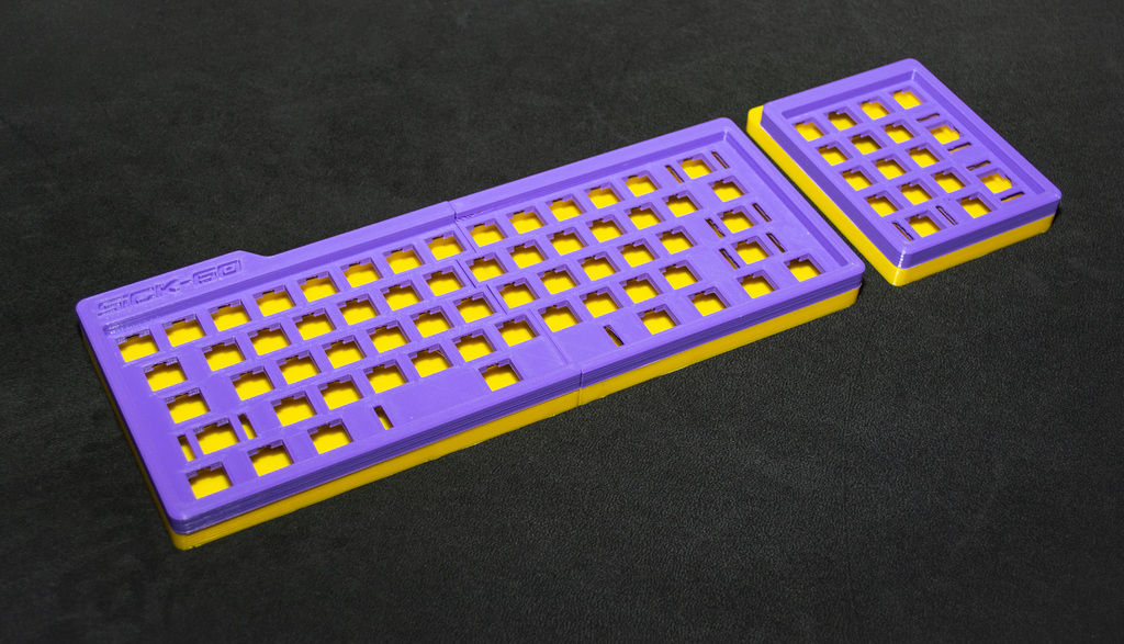 Mechanical Keyboard - SiCK-60 (60%) by 3DPrintSOS | Download free STL ...