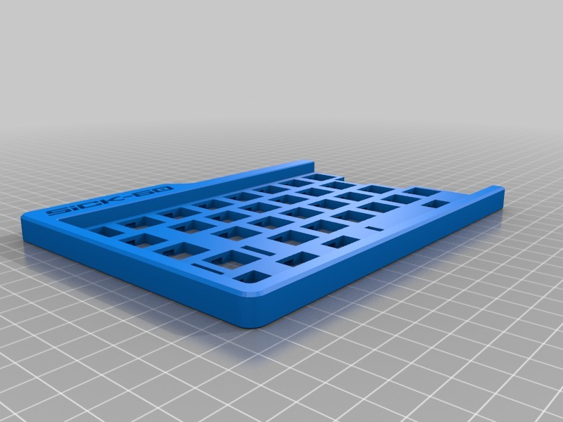 Mechanical Keyboard - SiCK-60 (60%) by 3DPrintSOS | Download free STL ...