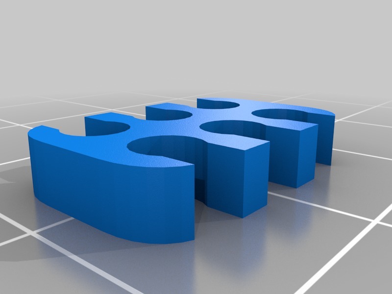 Cable Combs for Sleeved Custom PC Cables by 3DPrintSOS | Download free ...