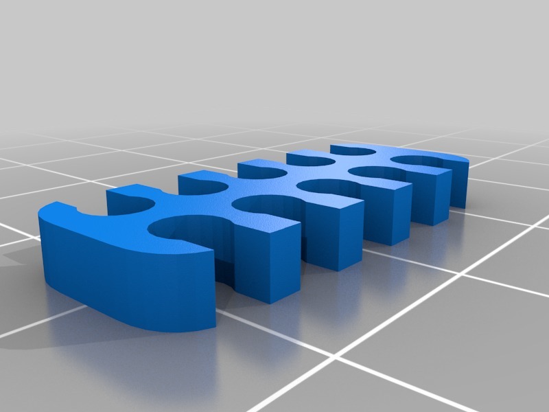 Cable Combs for Sleeved Custom PC Cables by 3DPrintSOS | Download free ...
