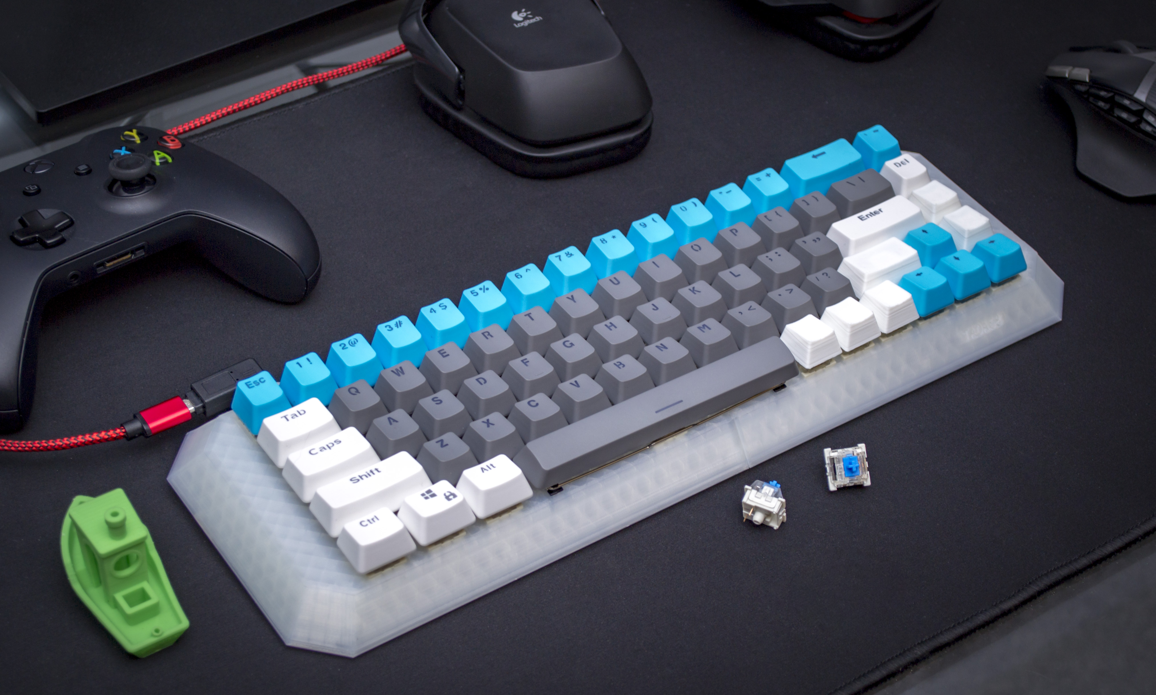 Mechanical Keyboard - Tada68 por 3DPrintSOS | Descargar modelo STL ...