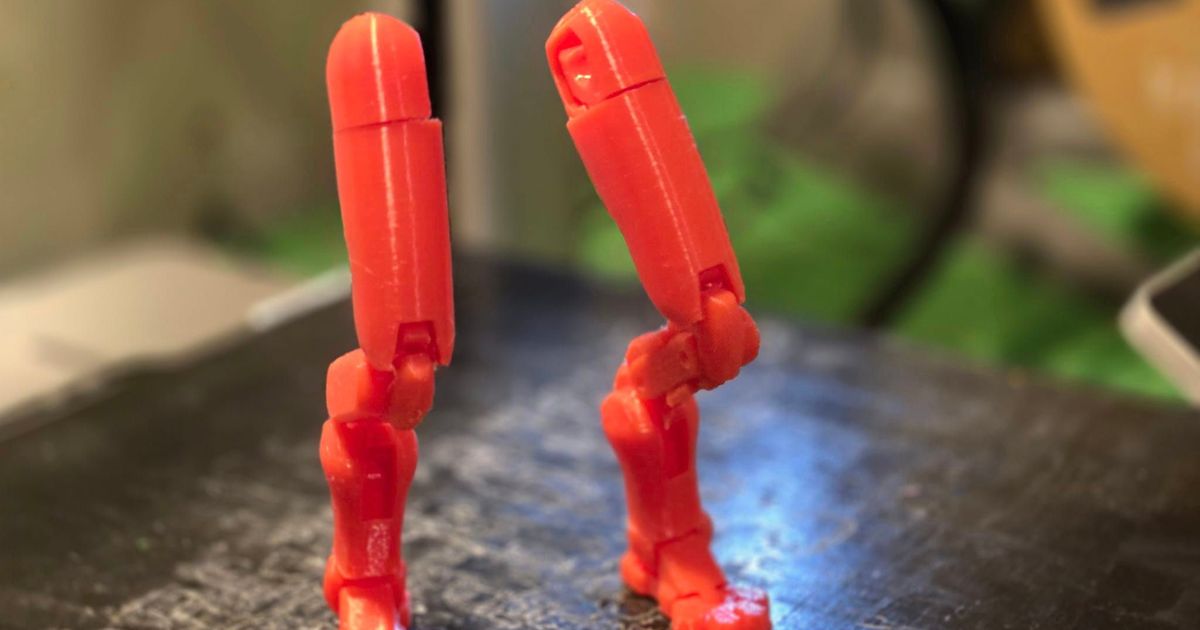 Dummy 13 Digitigrade Leg Kitbash by Doctor Why | Download free STL ...