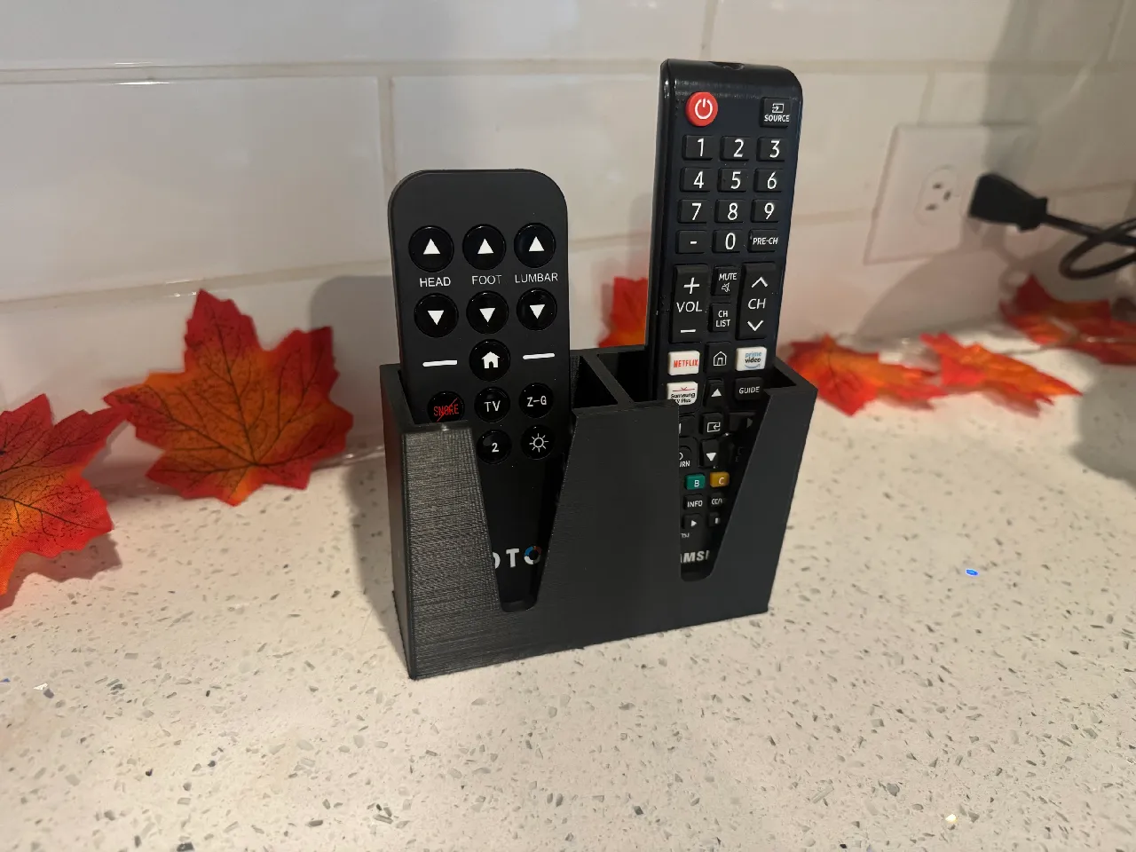 Wide Remote Holder by Josh Fleckenstein | Download free STL model ...