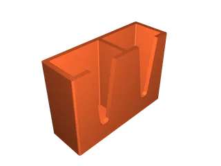 Wide Remote Holder by Josh Fleckenstein | Download free STL model ...