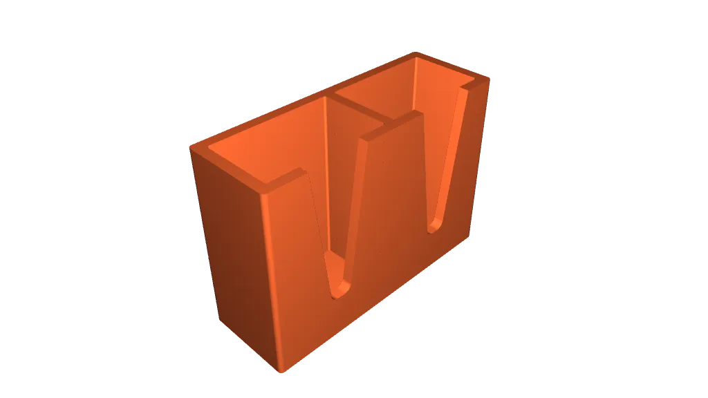 Wide Remote Holder by Josh Fleckenstein | Download free STL model ...