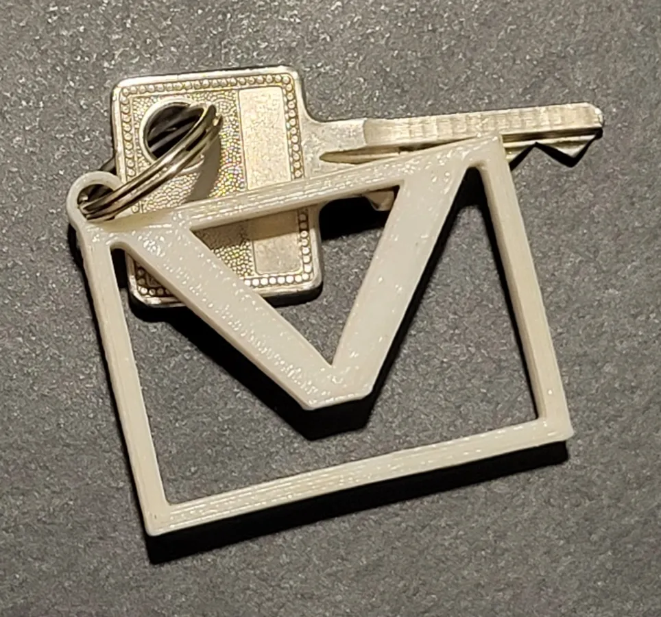 Letterbox key fob by Mark B | Download free STL model | Printables.com
