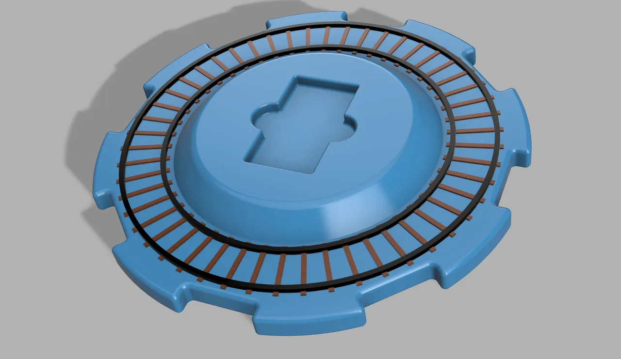 Mexican Train Hub by 3DoM | Download free STL model | Printables.com