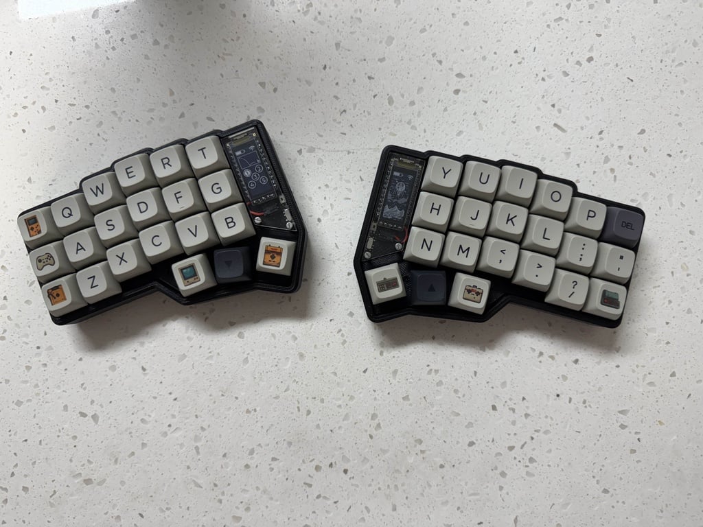 Corne Wireless HiPro Case by trippyslothh | Download free STL model ...