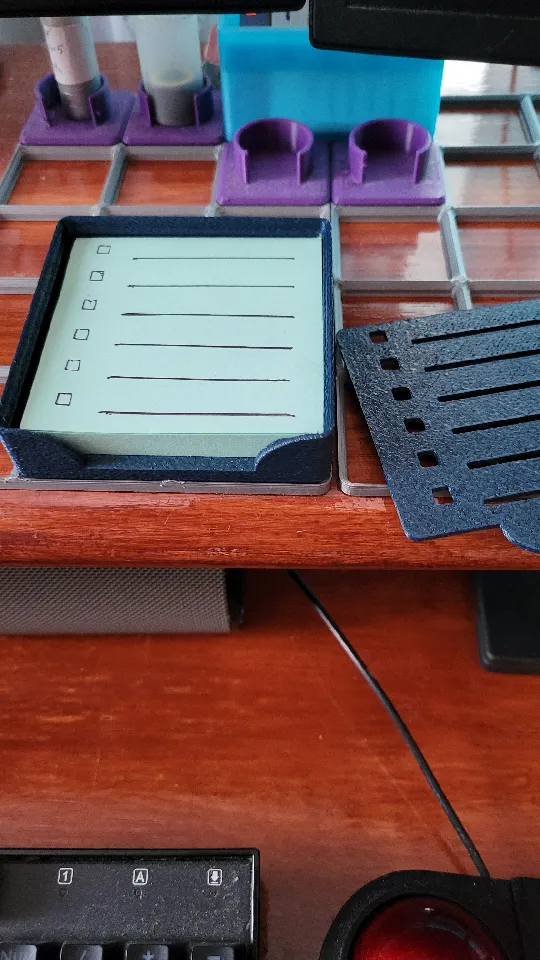 Gridfinity Post It Note Holder by D3Dorsett | Download free STL model ...