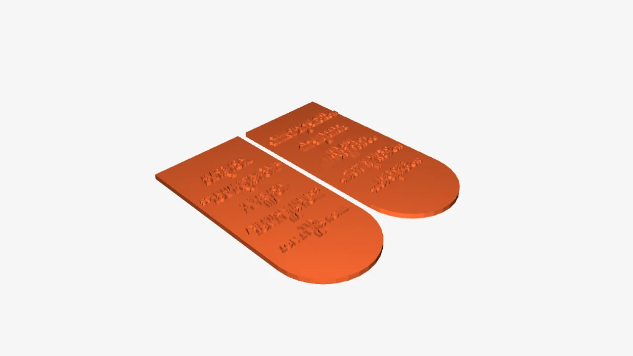 Ten Commandments by Kilobit | Download free STL model | Printables.com