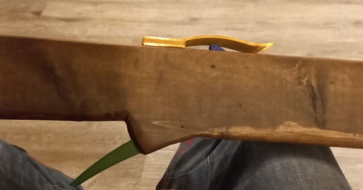 crossbow trigger by loki | Download free STL model | Printables.com