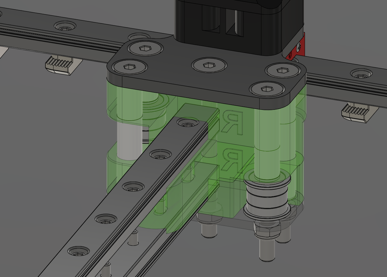 RatRig V-core 3.1 Hybrid Gantry: Raised + Dual Linear by lemcott ...