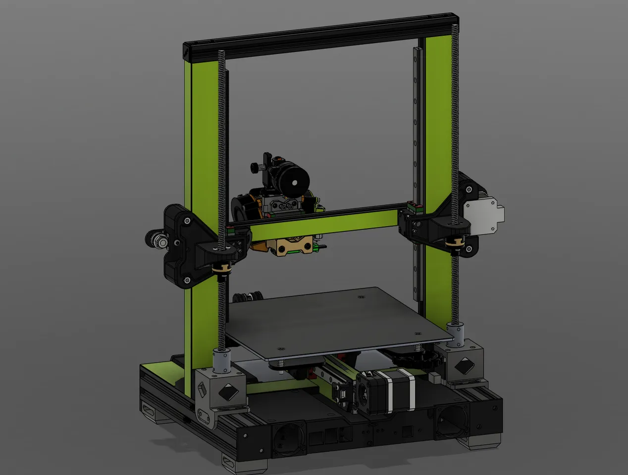 Ender 3 Dual Z-Axis Linear Rails by Lemcott | Download free STL model ... Ender 3 Dual Z-Axis Linear Rails by Lemcott | Download free STL model ...