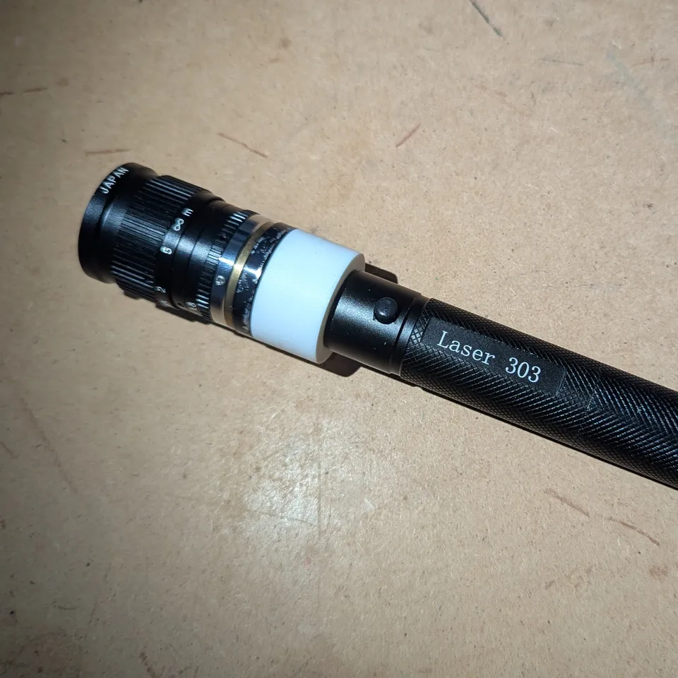 Laser 303 laser C-mount lens upgrade by Callandor | Download free STL ...