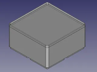FreeCAD 1.0 Gridfinity Parametric Bin by doragasu | Download free STL model | Printables.com