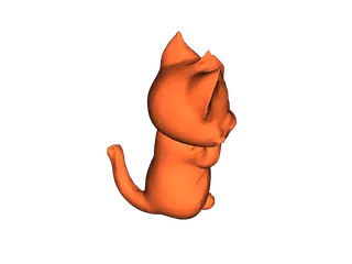 Begging, Squealing kittens, cats by Ainon3Dtisk | Download free STL ...