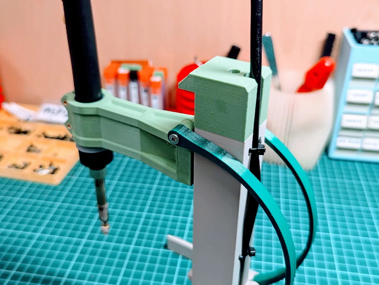 Heat Insert Press Thicker Springs by pachek | Download free STL model ...