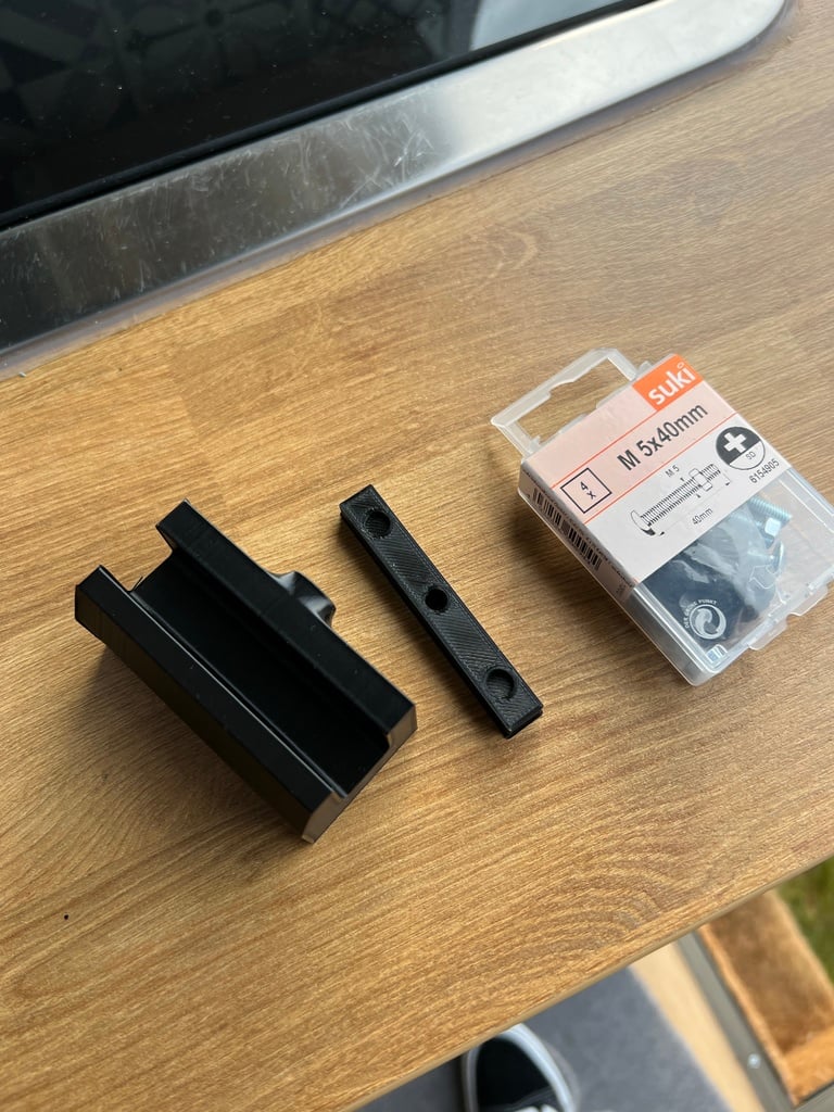 Custom Rain Gutter Bracket for Tarp/Awning Attachment by rechena ...