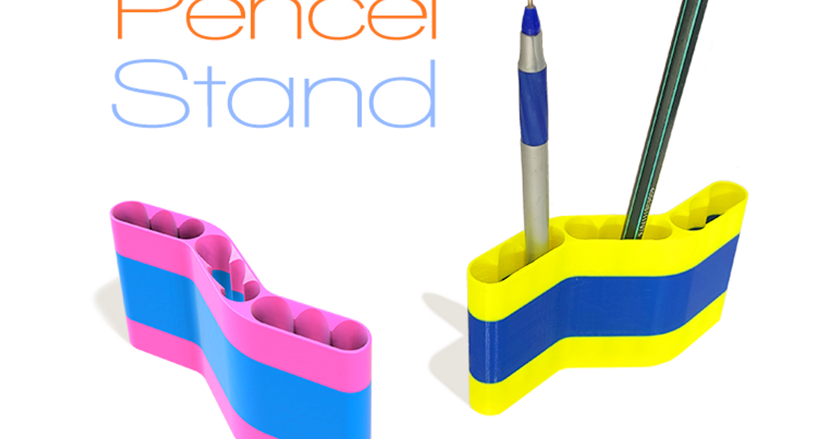 Pen Holder by Leonid Babarinow | Download free STL model | Printables.com