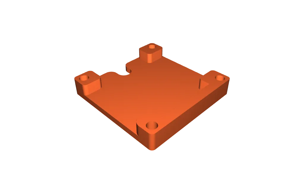 OpenIPC cameraV2 back cover by Kenny | Download free STL model ...