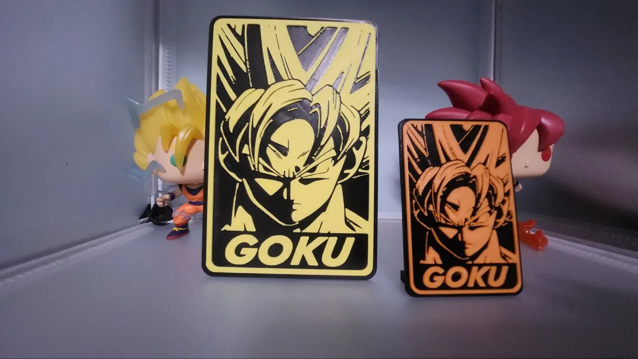 Goku Plate by Keko | Download free STL model | Printables.com