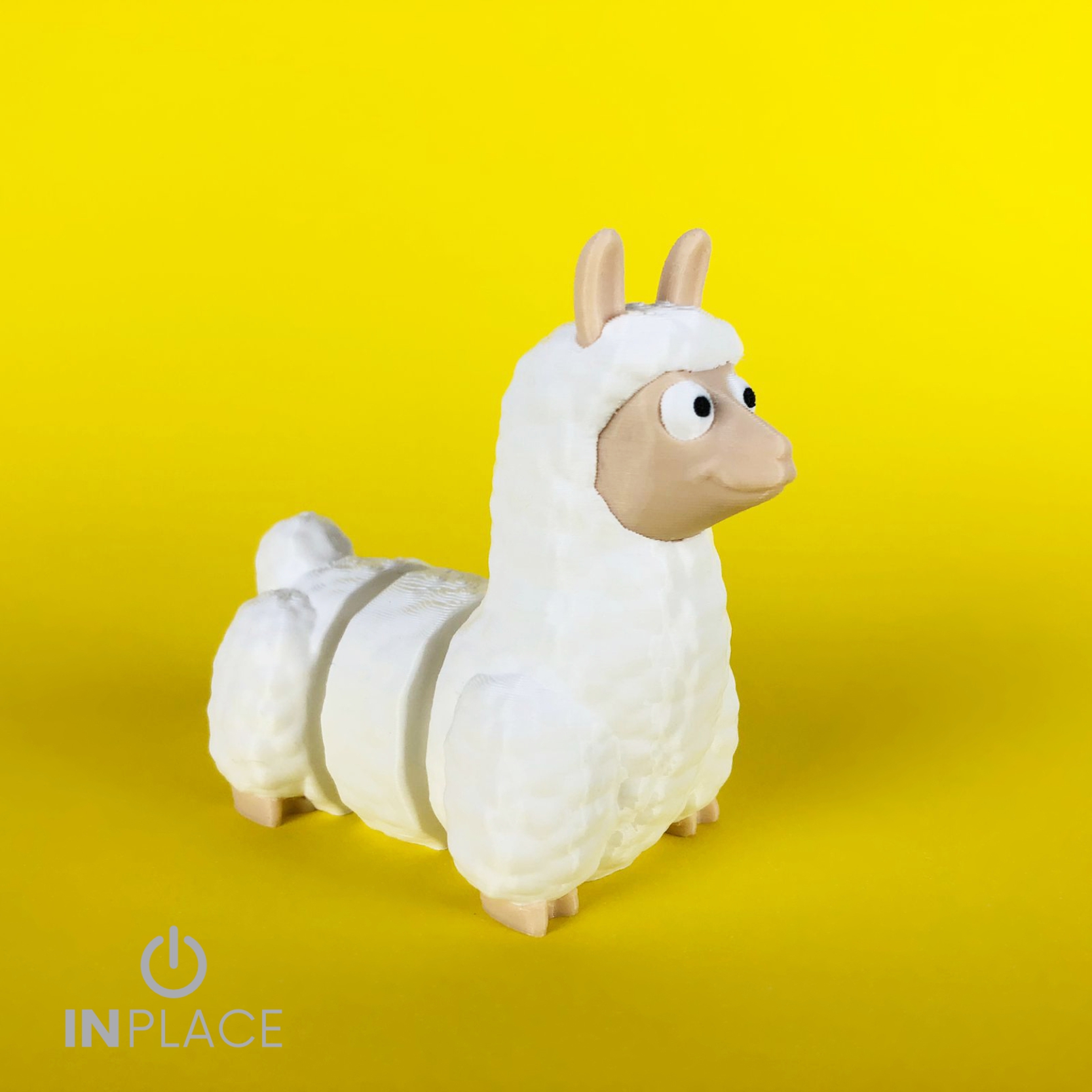 Cute Llama Articulated by inplace | Download free STL model ...
