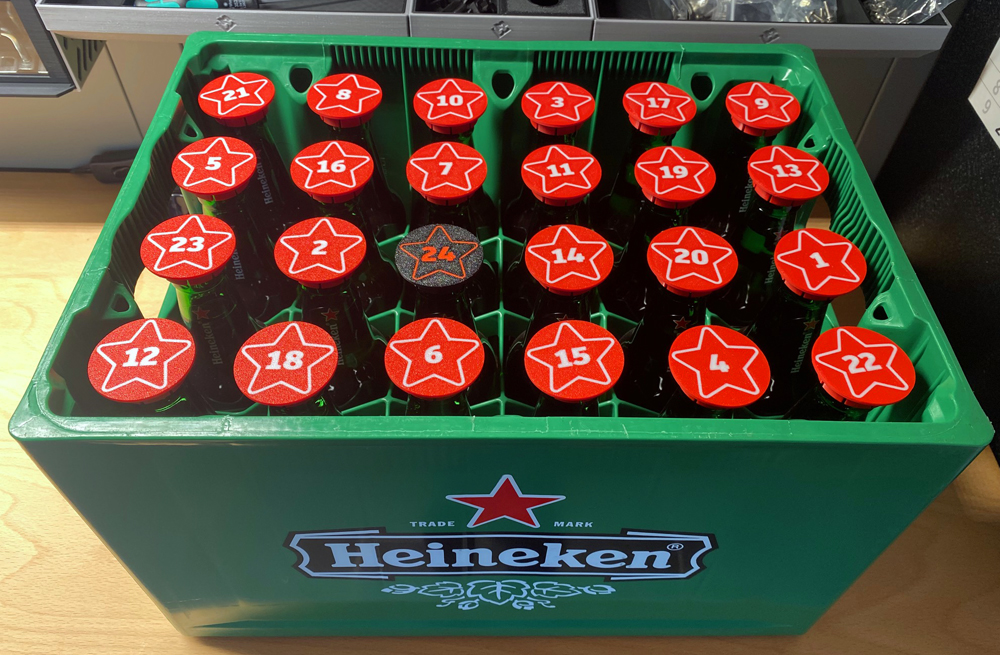 Beer Crate Advent Calender (Bierkasten Adventskalender) by MAKERTEAM ...
