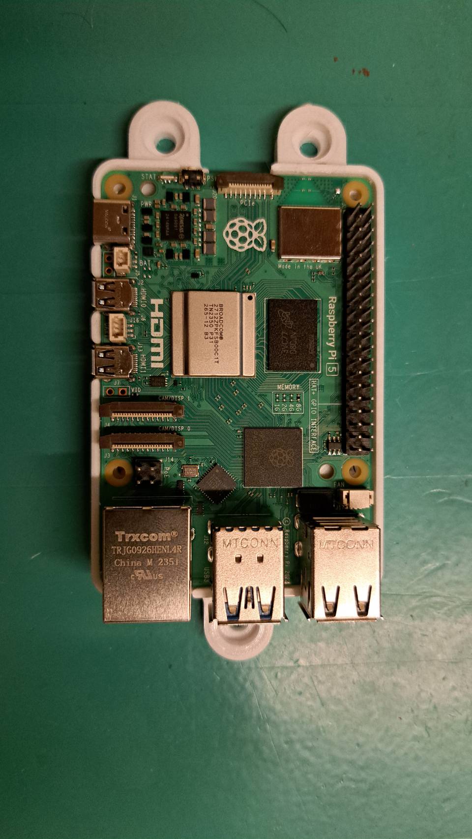 Raspberry Pi 5 Mount Bracket por Ken | Descargar modelo STL gratuito ...