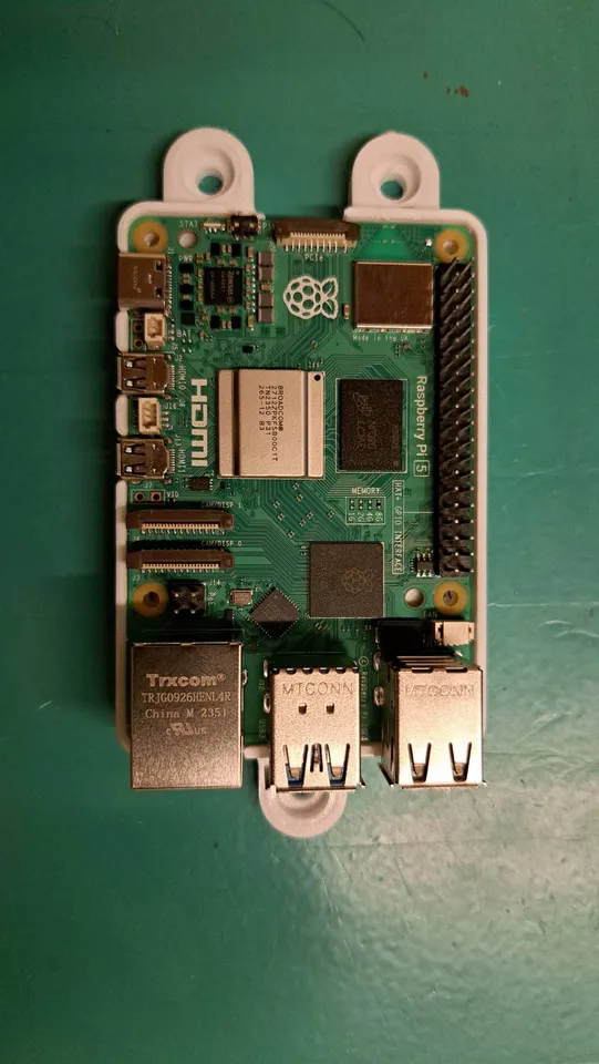 Raspberry Pi 5 Mount Bracket by Ken | Download free STL model ...