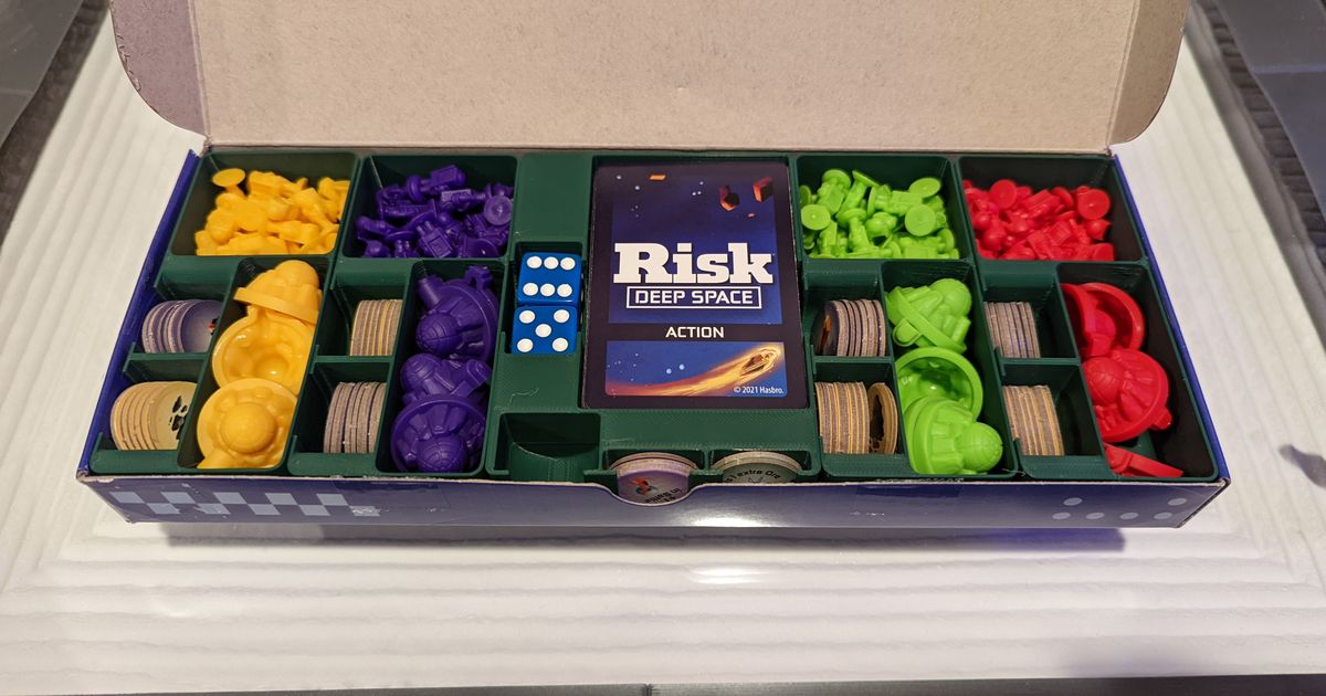 Risk Deep Space Part Organizers by Jeffeb3 | Download free STL model ...