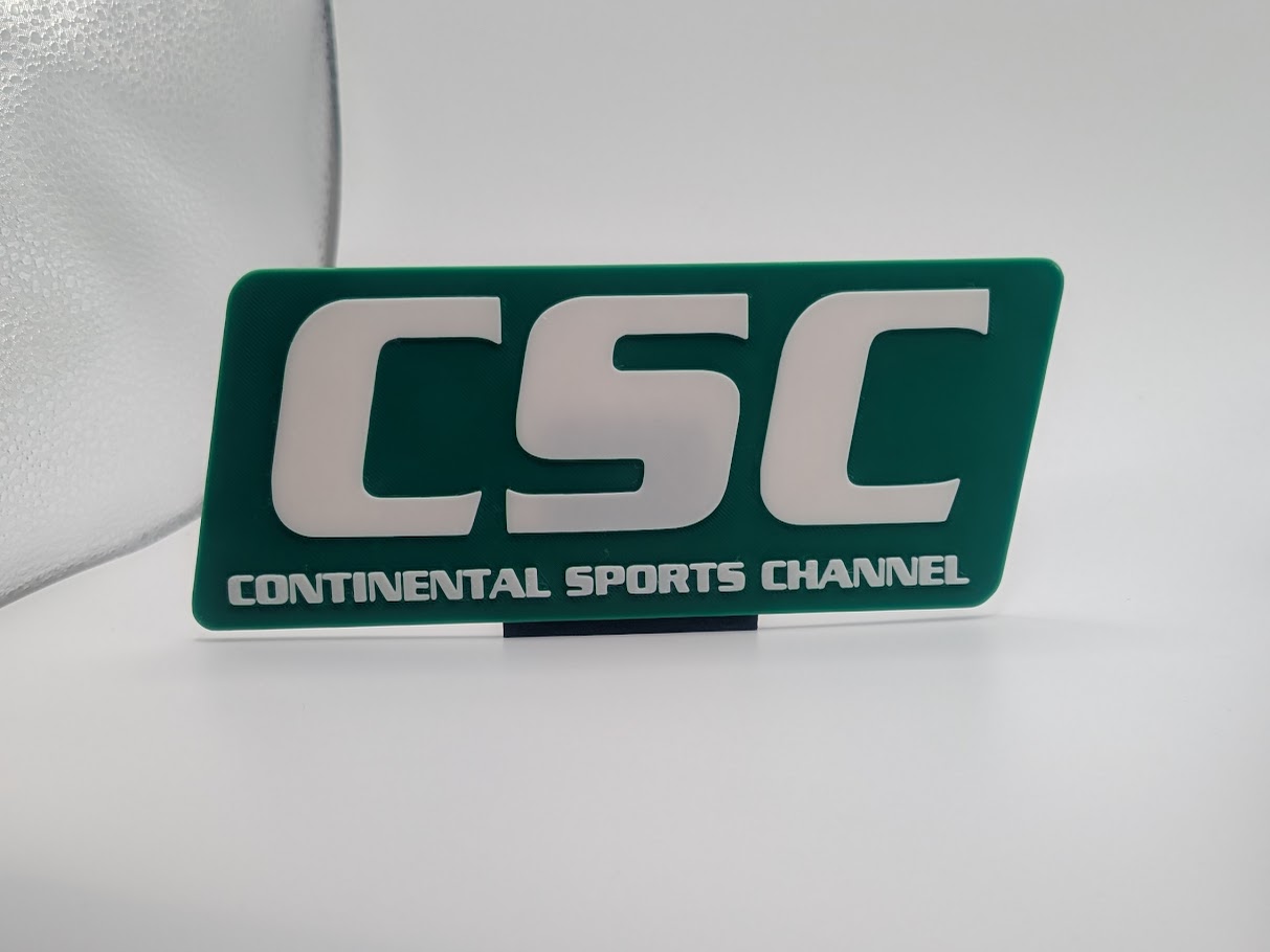 Continental Sports Channel (CSC) Logo by Design•Slice•Print Studio ...