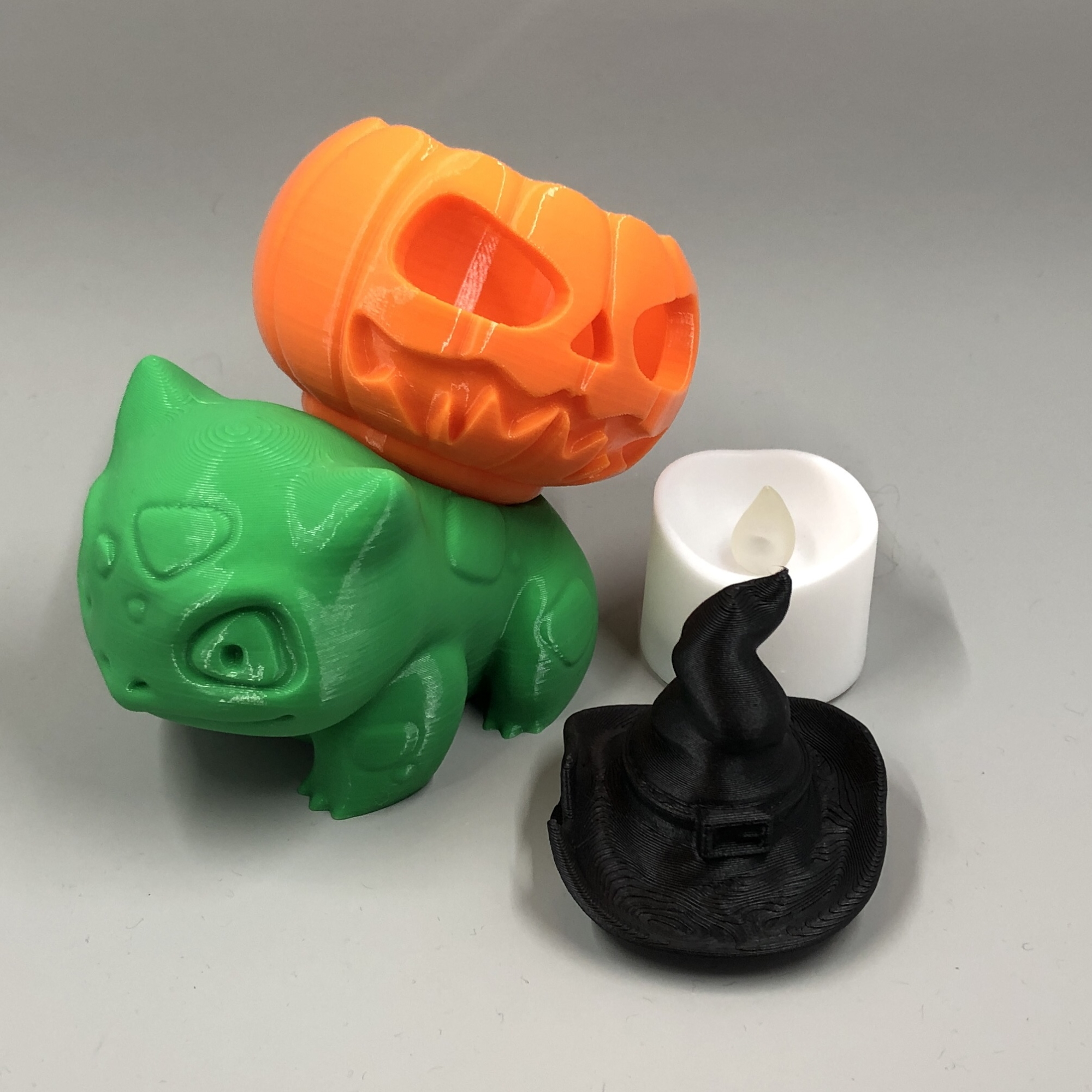 Bulbasaur Pumpkin Witch's Hat by drachenfire7784 | Download free STL ...