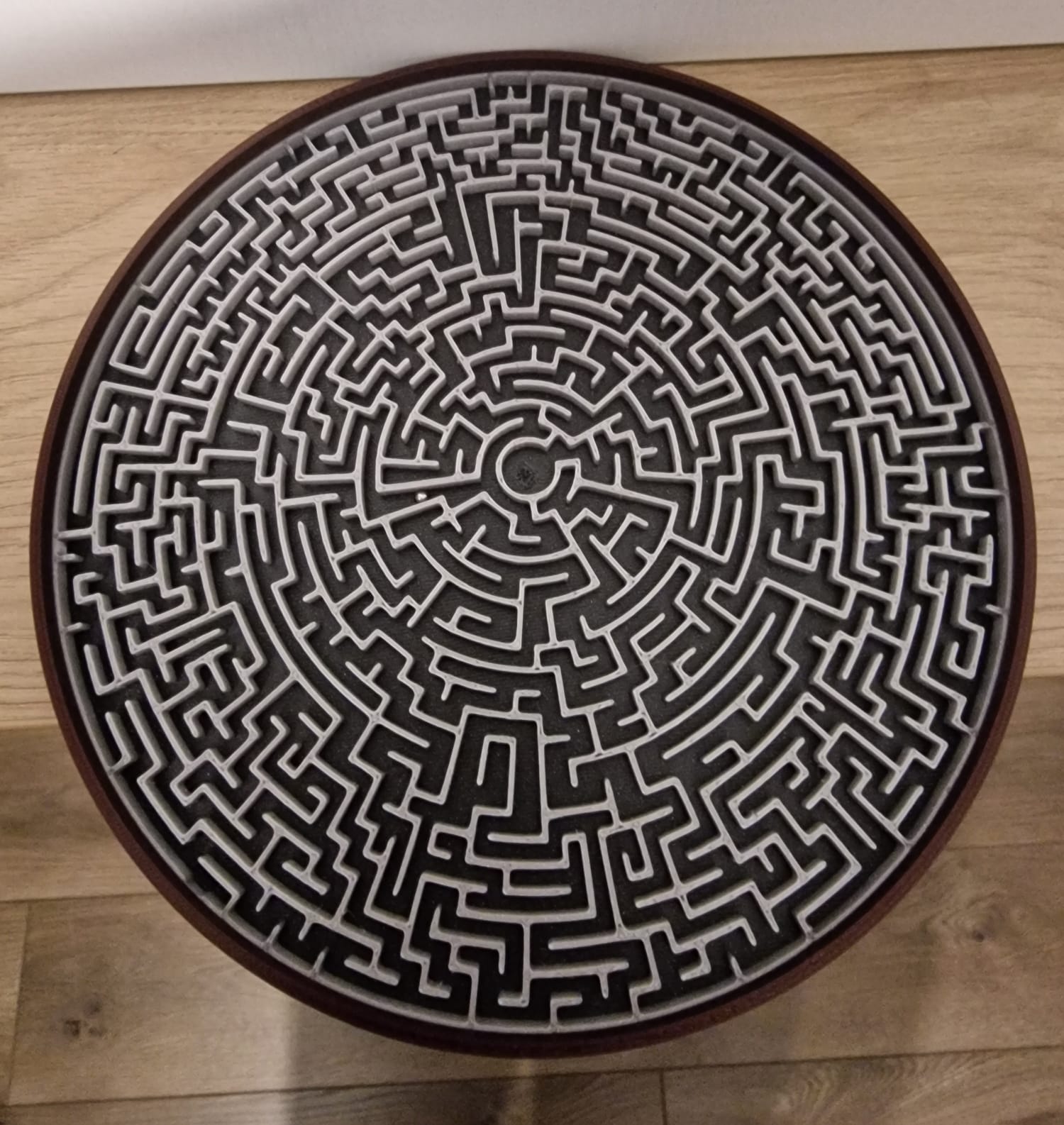Circular Maze, 47 corridor diameter, center start by AKIINT | Download ...