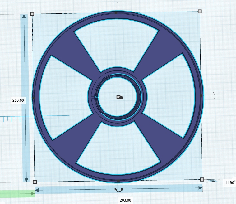 Filament Spool Support and Protector by Stan3dprintsns | Download free ...
