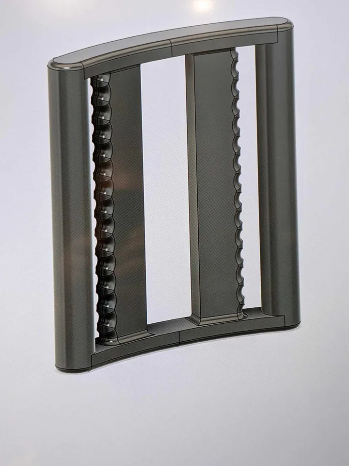 Dual adjuster ladder lock HBZ by Ecapox | Download free STL model ...