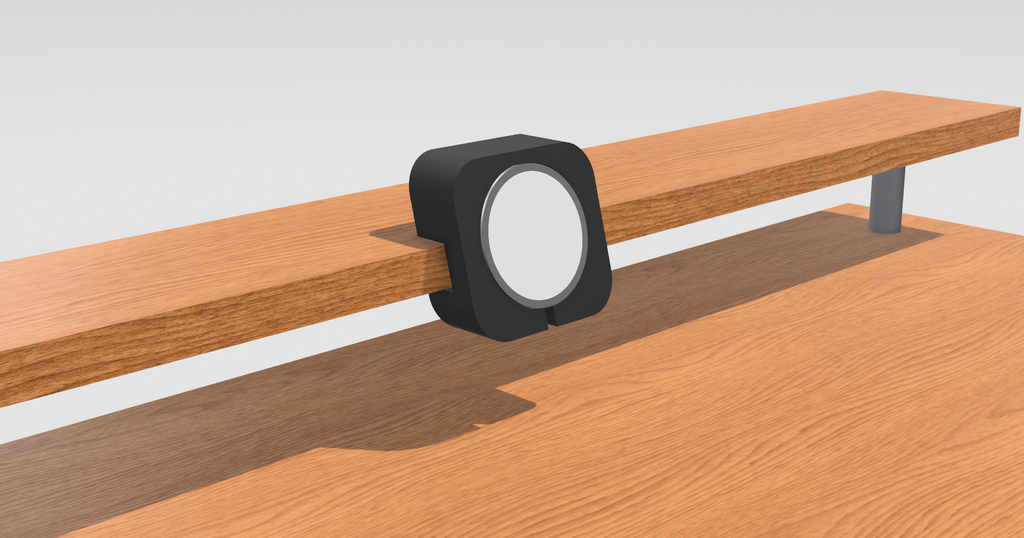 ASYMMETRICAL MAGSAFE CHARGE STAND FOR DESK WITH SHELVES by Selçuk Avcı ...