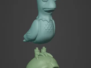 Bart The Raven by DoubleDSculpt | Download free STL model | Printables.com