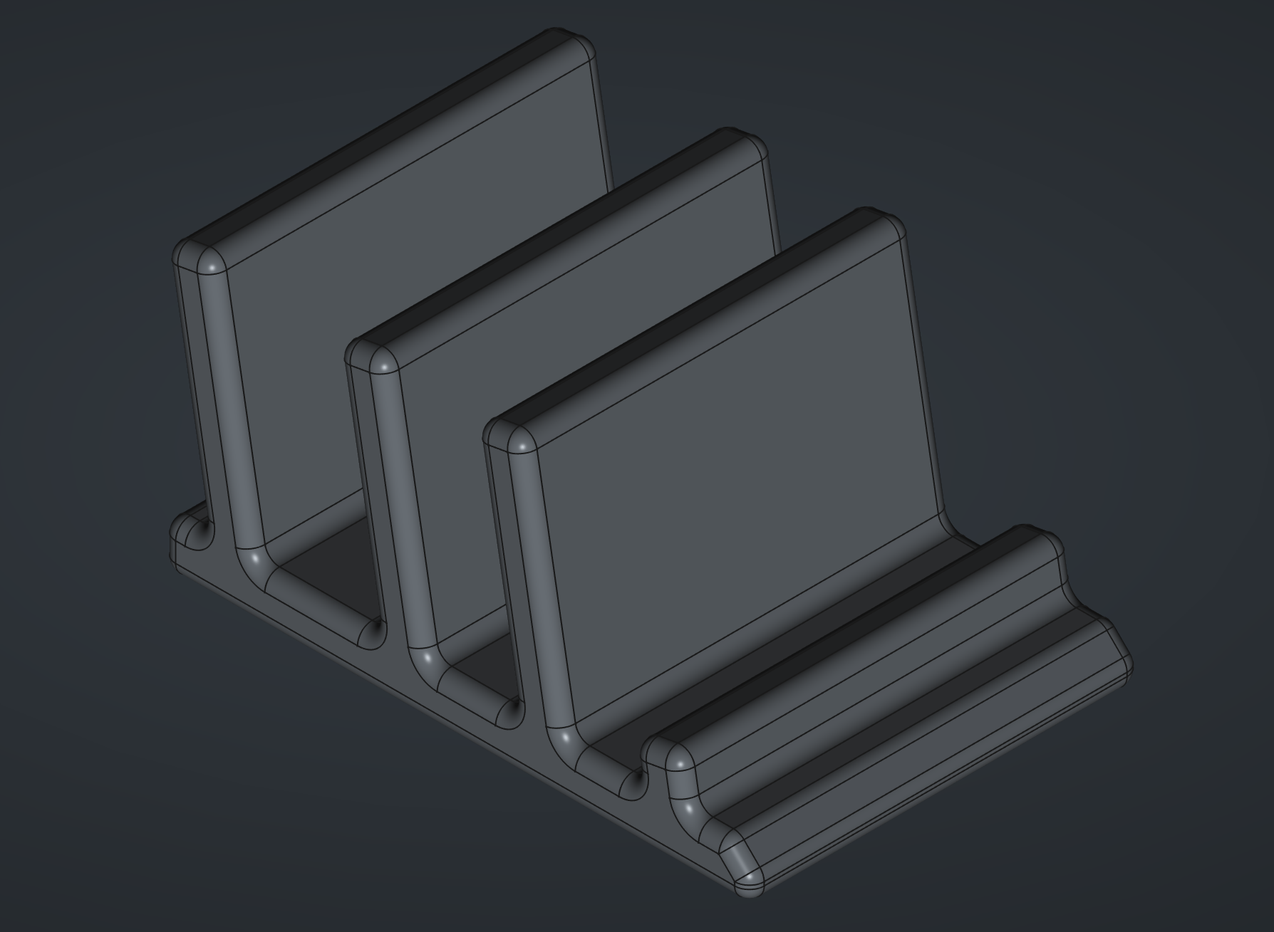Macbook Shelf Display Stand by Nathan Spann | Download free STL model ...